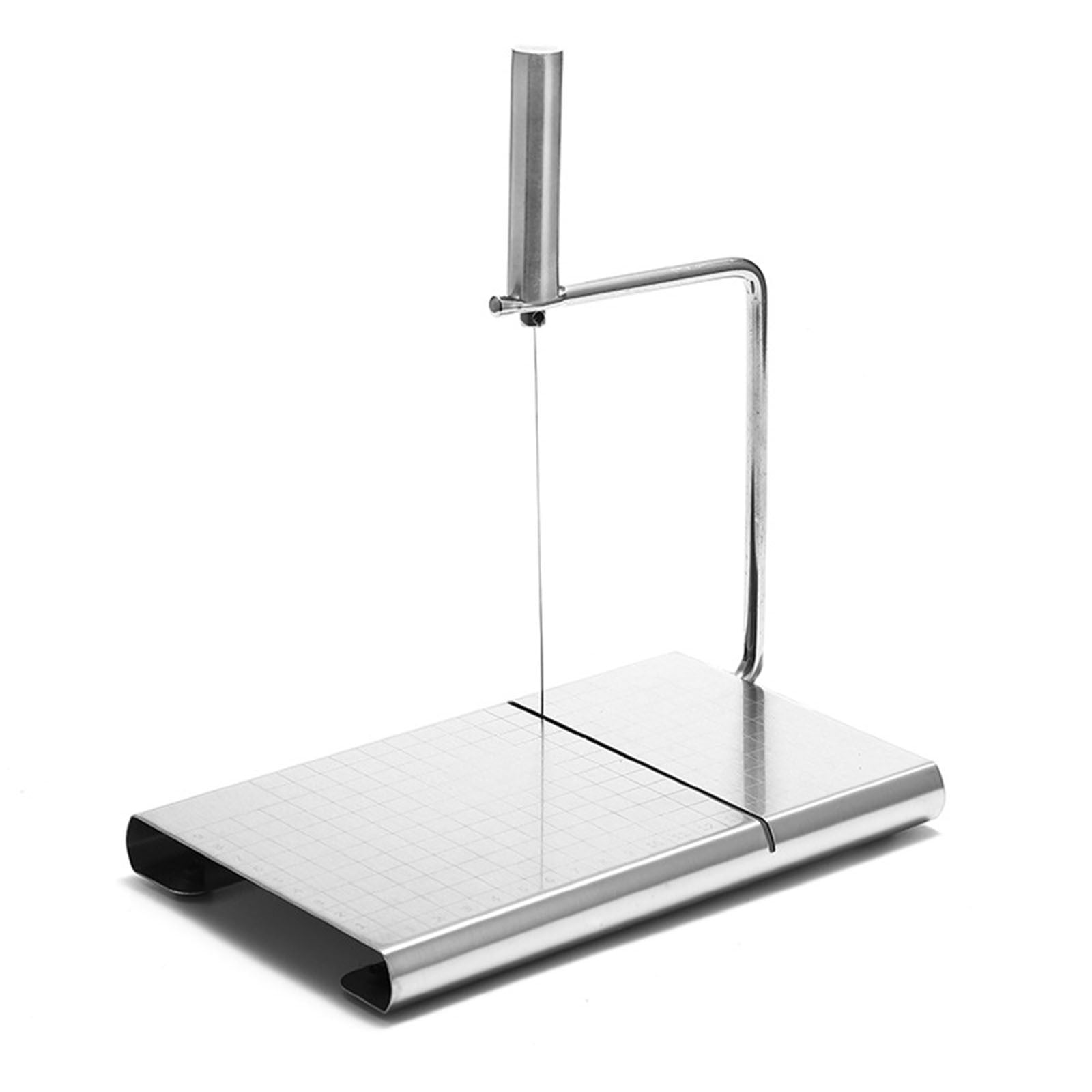 Cheese Slicer Stainless Steel Board Butter Cutter With 5 Wires Cutting ...