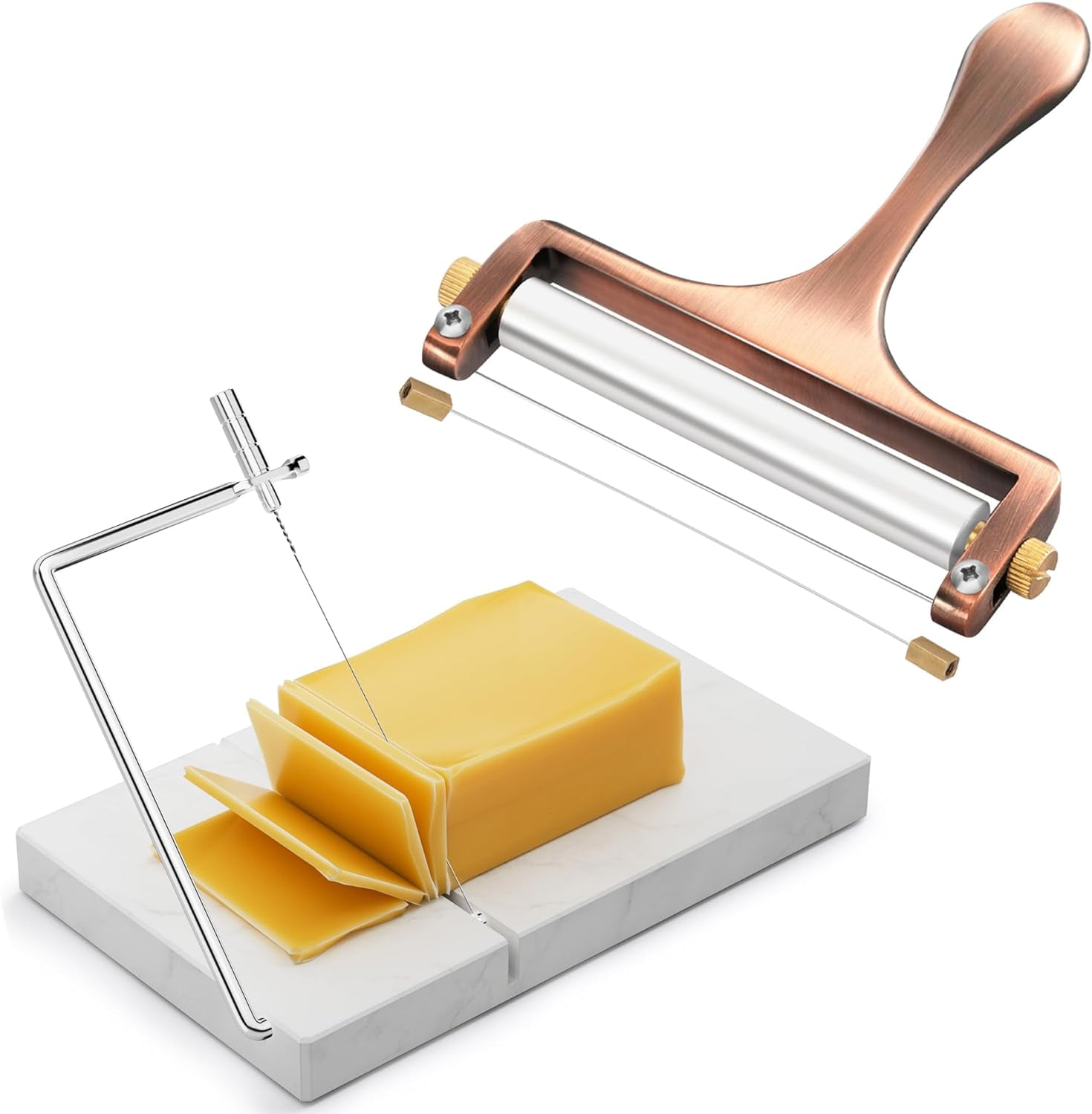 Cheese Slicer Stainless Steel Wire Cheese Cutter Slicer for Mozzarella ...