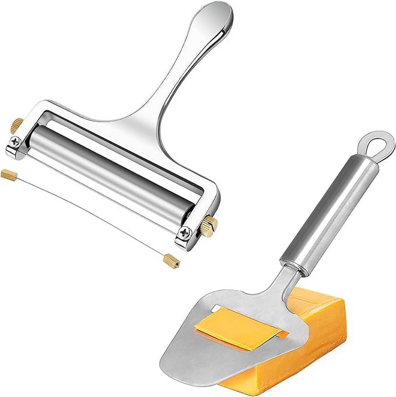 Cheese Slicer with Wire Stainless Steel Cheese Knife slicer Heavy Duty ...