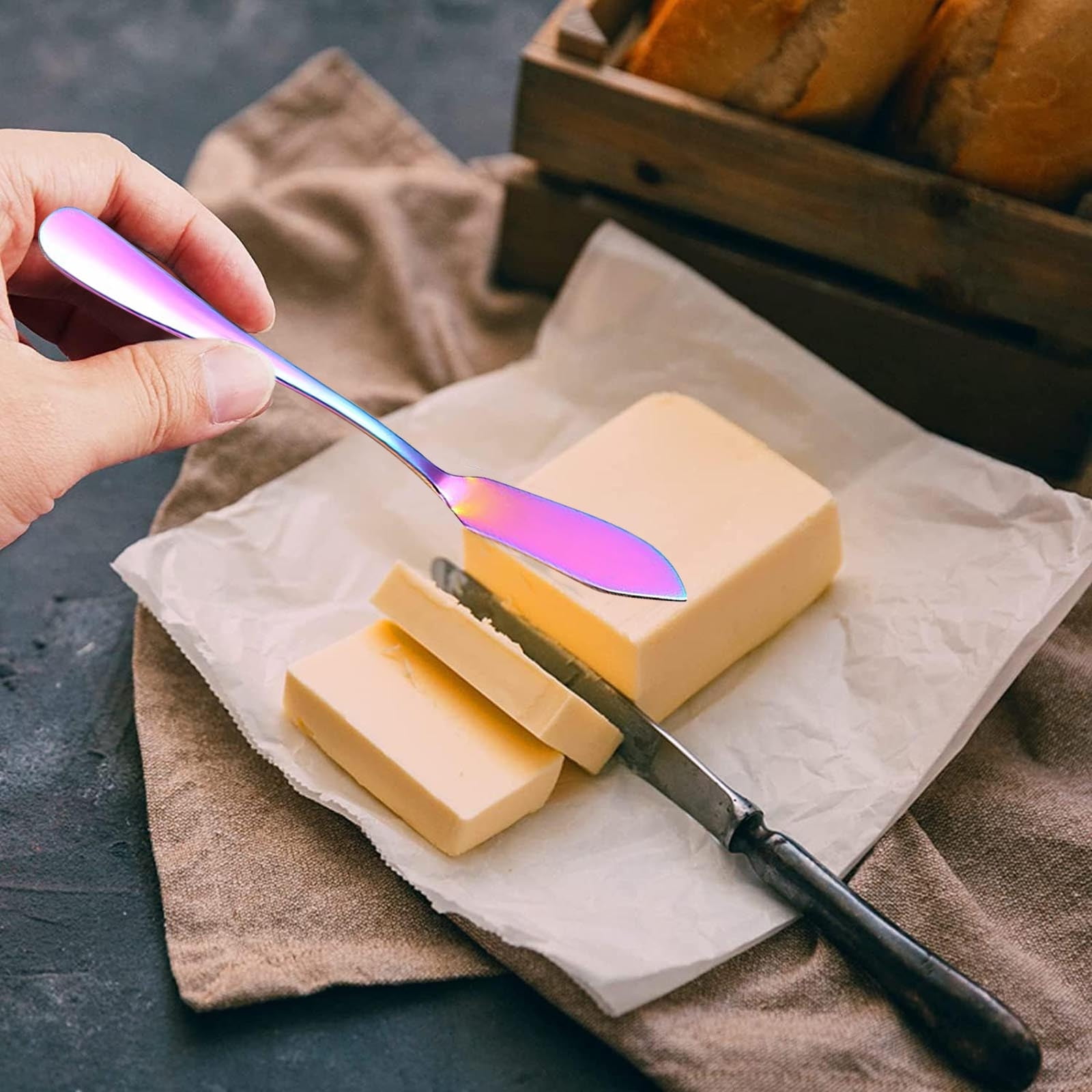 Cheese Spreader - Cream Knife Spatula Oil Scraper Cheese Knife ...