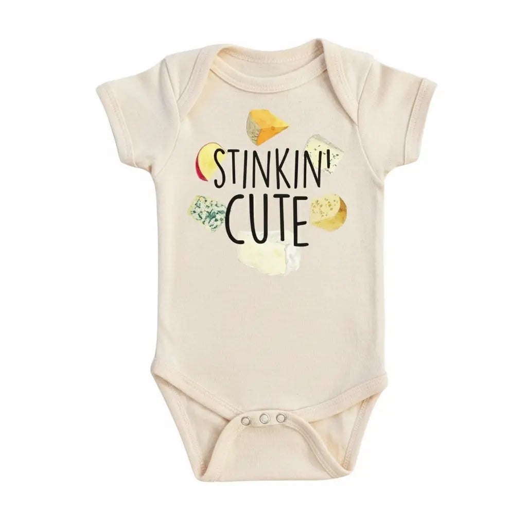 Cheese Stinkin' Newborn Baby Bodysuit - Walmart.com