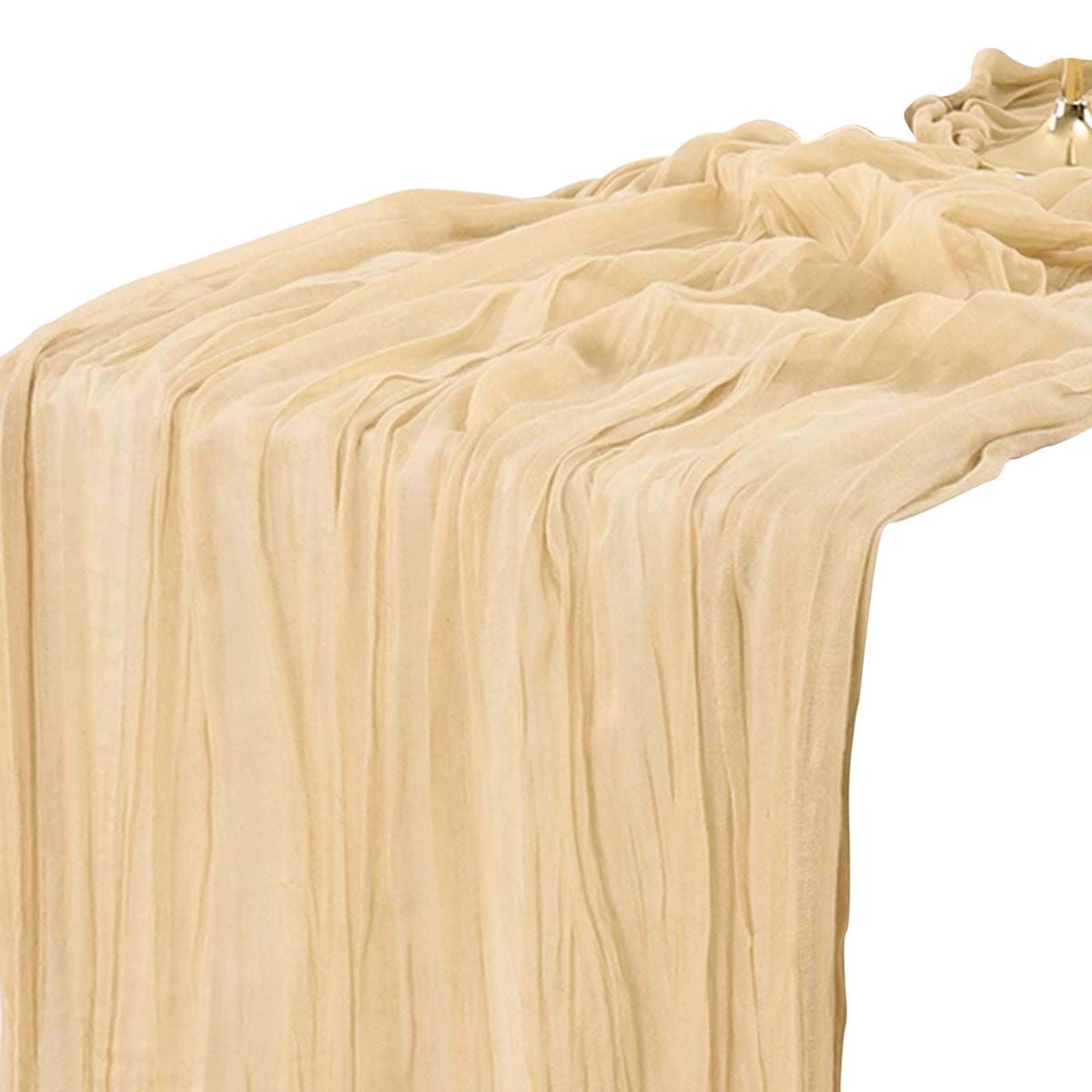 Cheese Table Runner Pleated Cloth on Sale Tanuse Cheesecloth Table ...