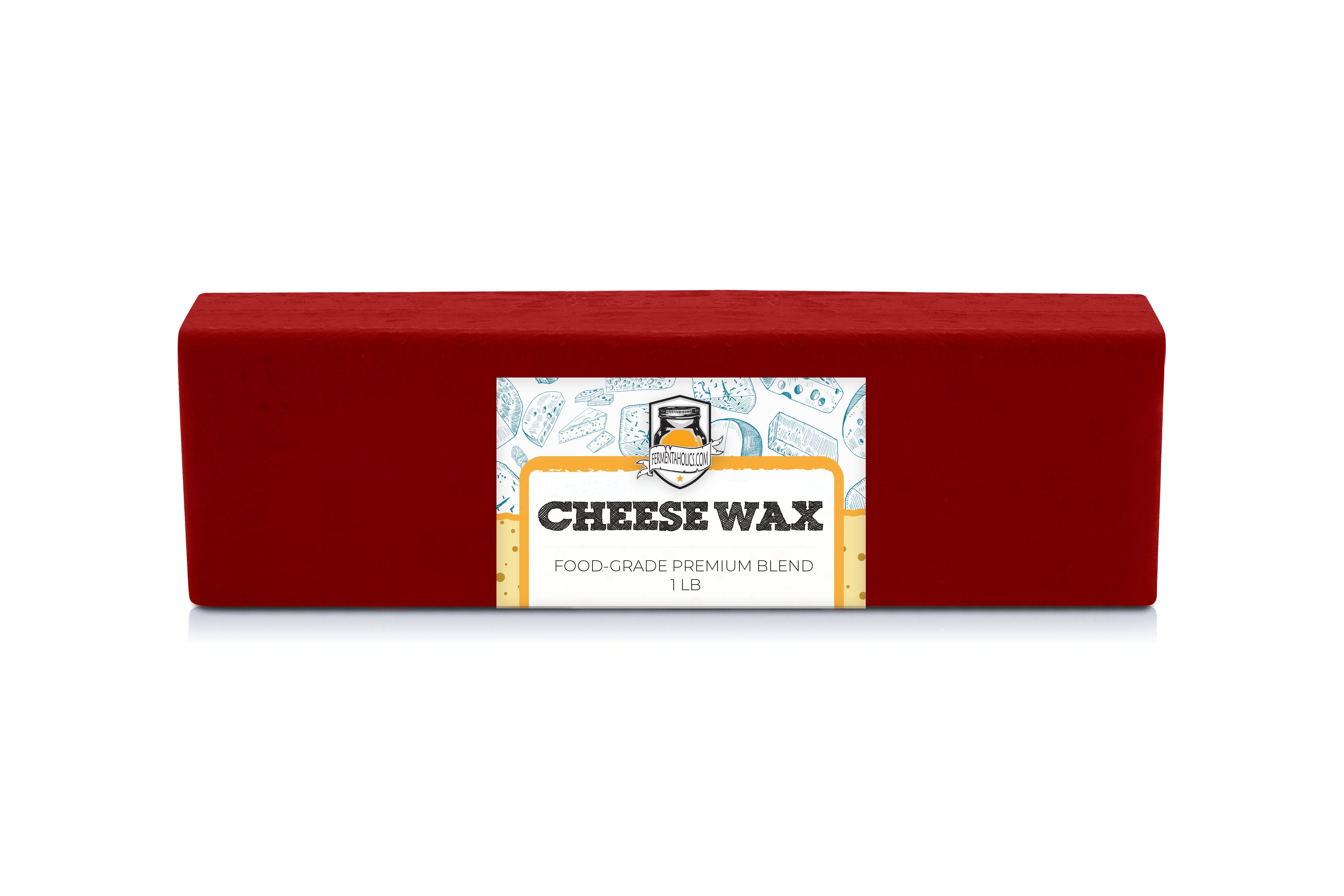 Cheese Wax, Red - 1lb - For Homemade Cheeses - Walmart.com