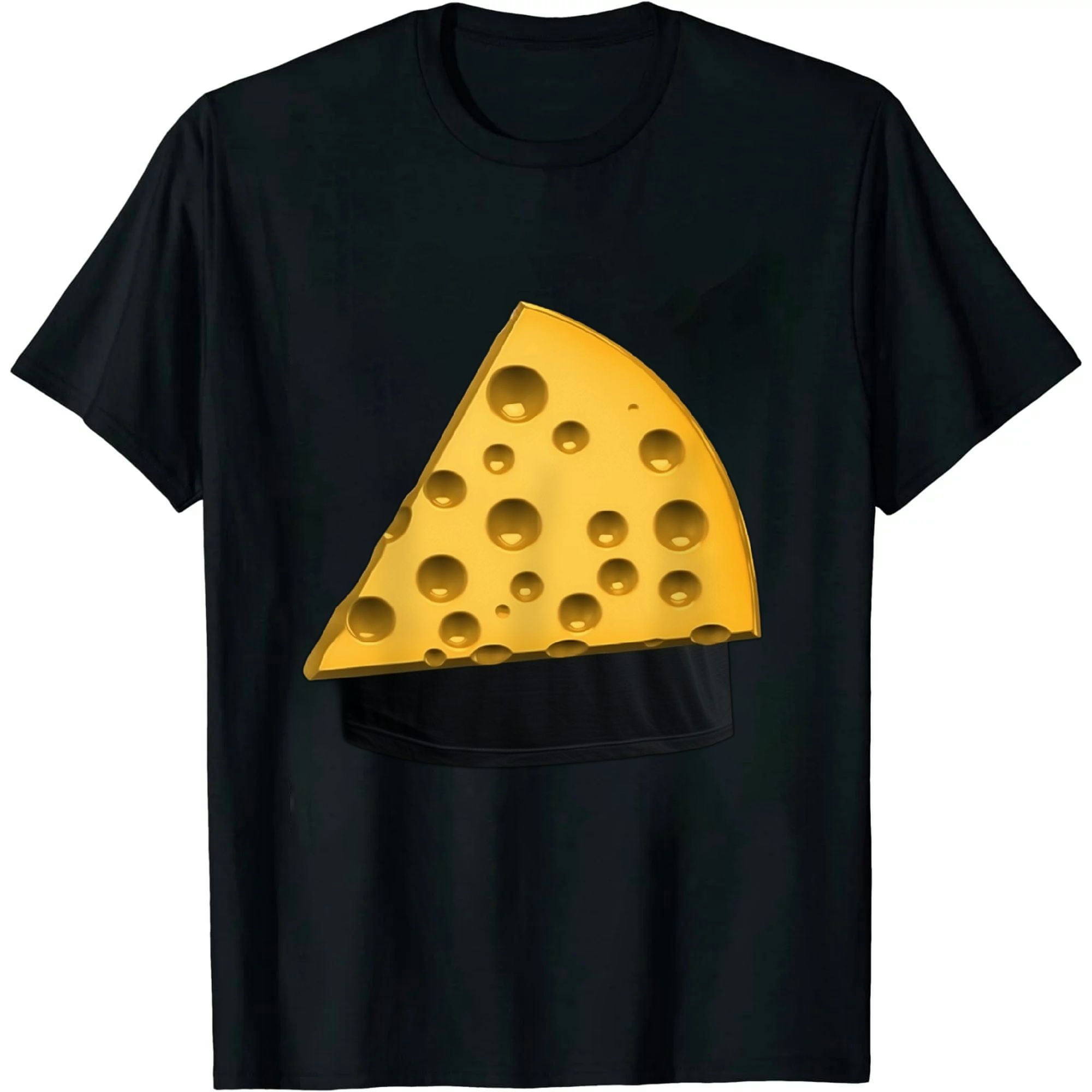 Cheese Wedge Costume T-Shirt Matching Pair with Wine Costume - Walmart.com
