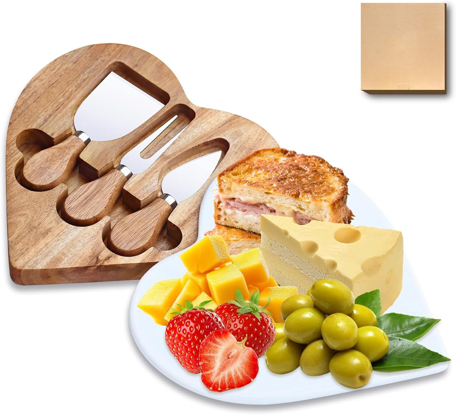 Cheese and Cooked Food Board Set - Home Furnishings, Birthday and ...