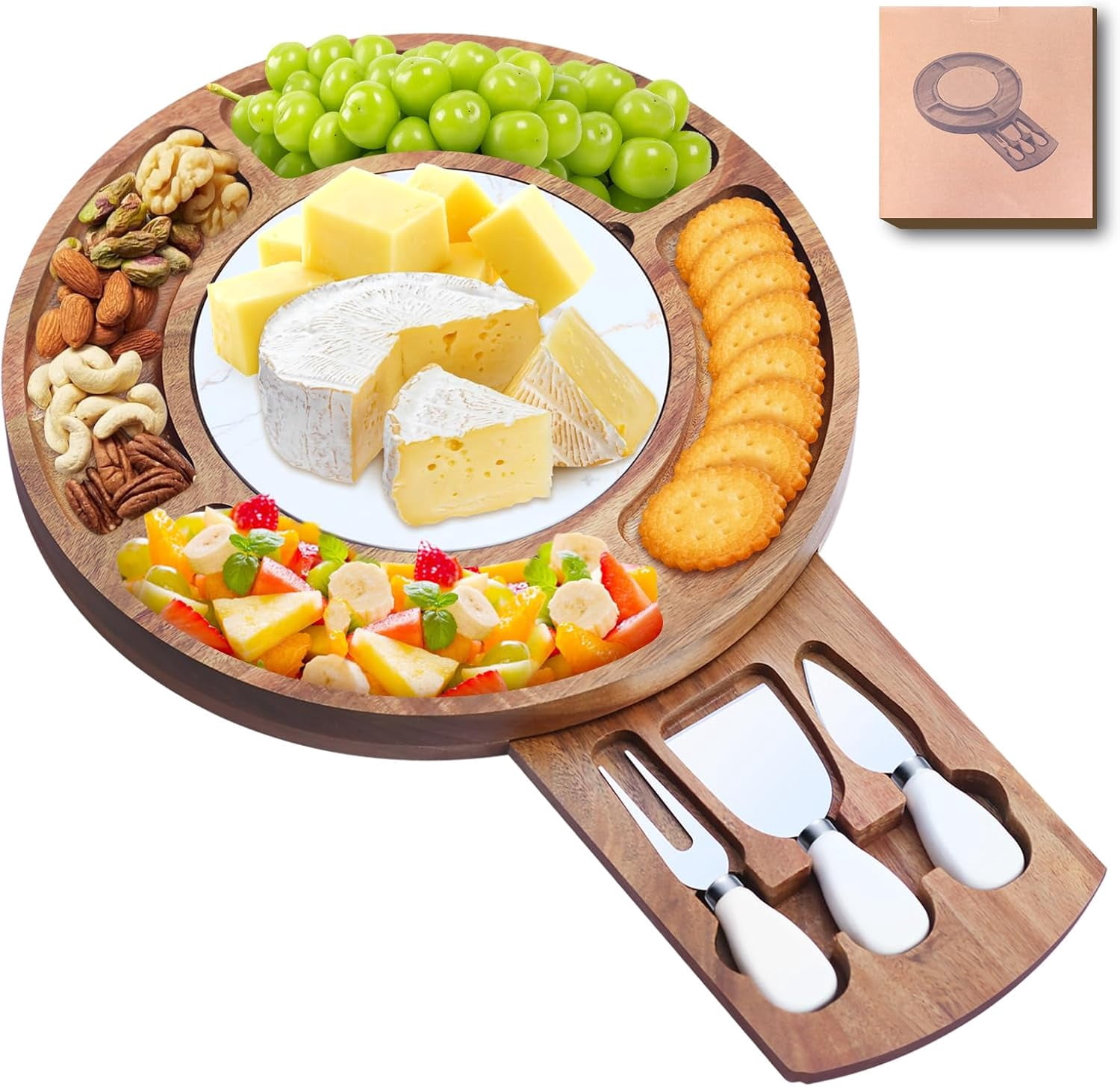 Cheese and Cooked Food Board Set - Home Furnishings, Birthday and ...