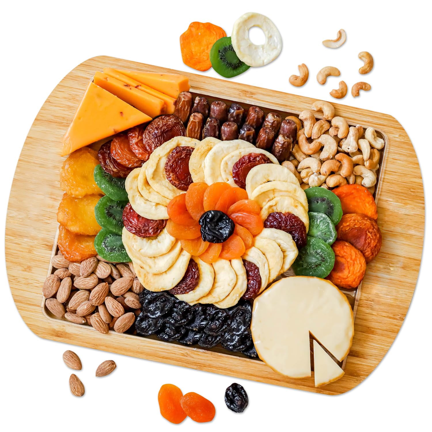 Cheese and Snack Charcuterie Board | Gift Basket for Fathers Day ...