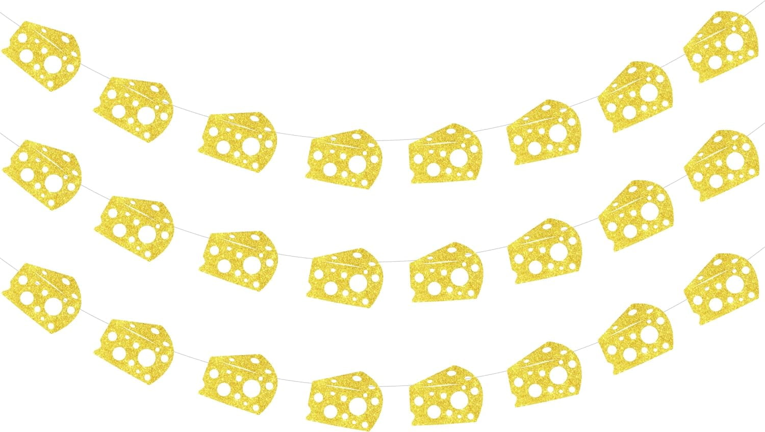 Cheese themed Party Decoration, 3 Cheese Banners, Used for Macaroni and ...