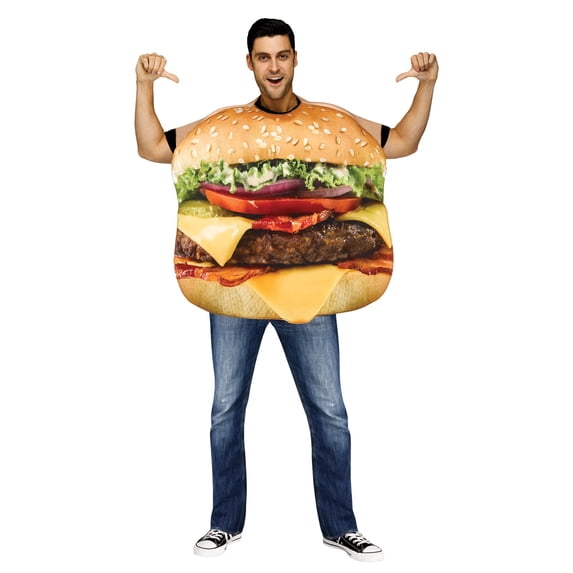 Cheeseburger Adult Costume - Walmart.com