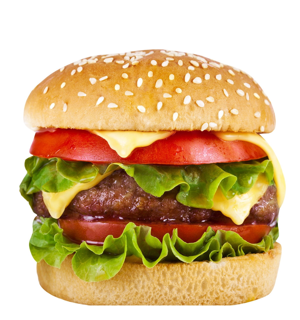 Cardboard People Cheeseburger Life Size Cardboard Cutout Standup ...