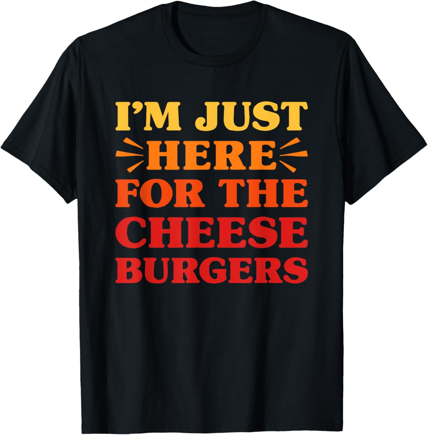 Cheeseburger I Love Cheeseburgers Funny Food Lover T-Shirt - Walmart.com