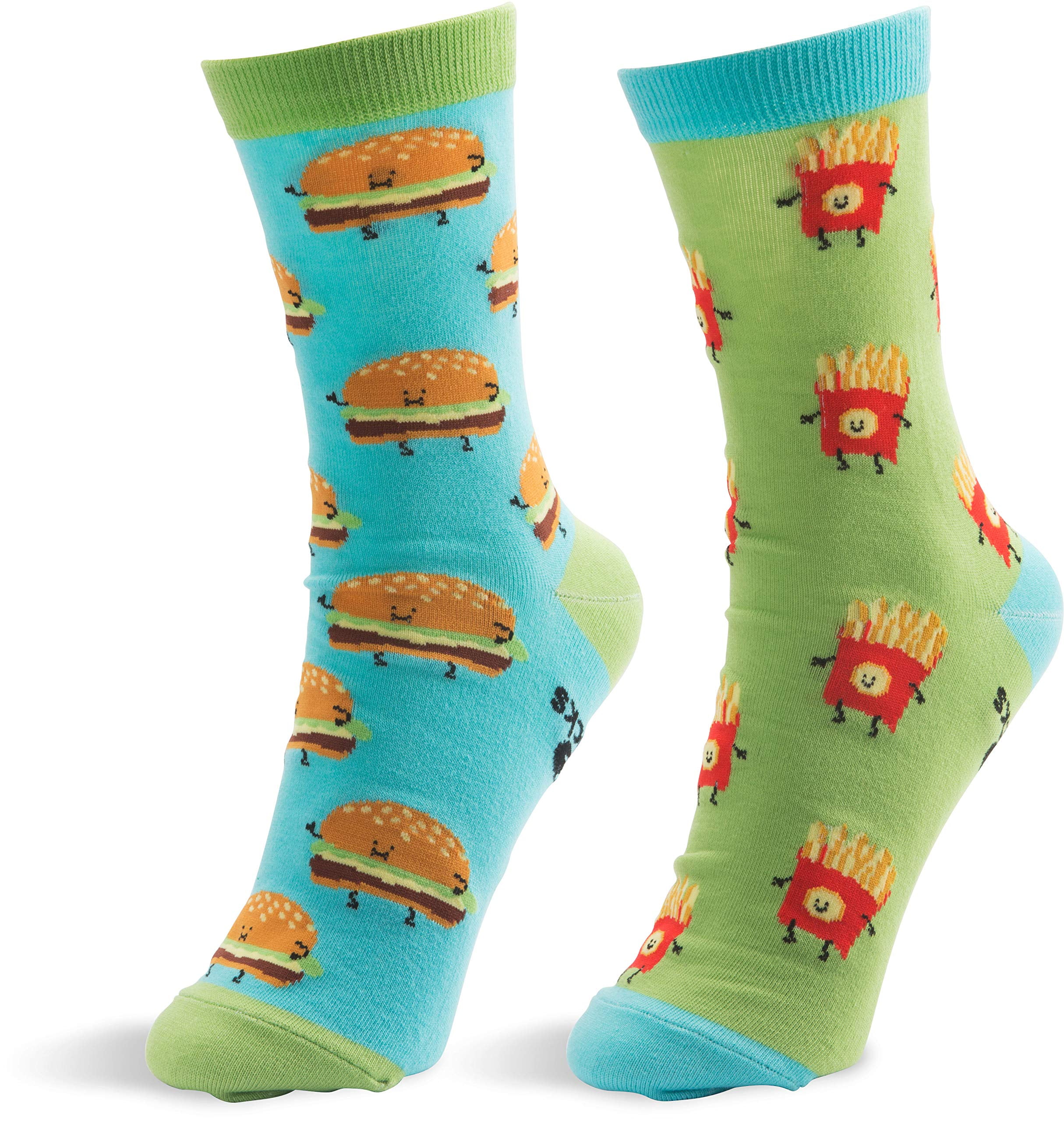 Cheeseburger and Fries Unisex Sock - Walmart.com