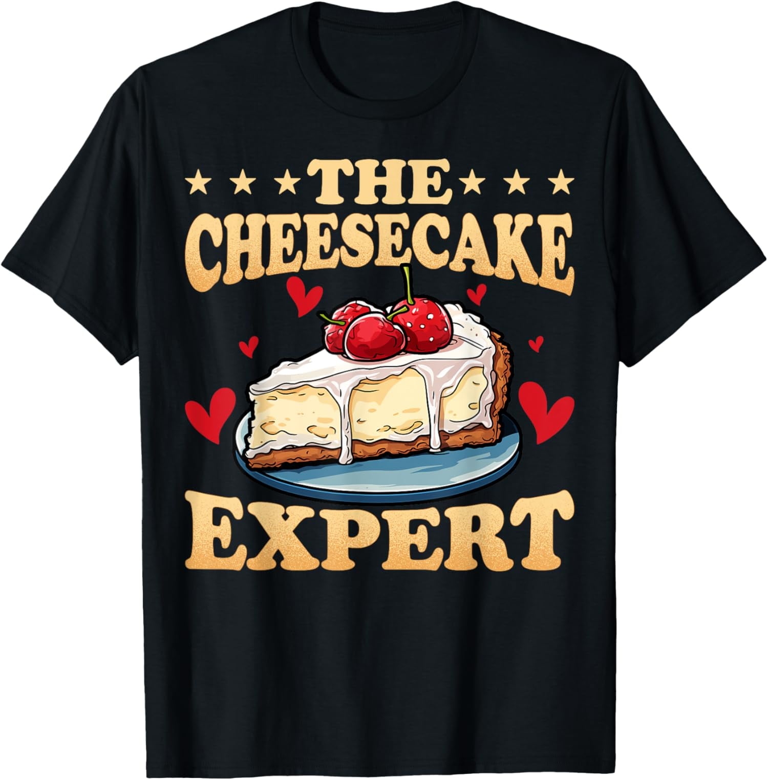 Cheesecake Chef - the Cheesecake Expert Funny Cheesecake T-Shirt - Walmart.com