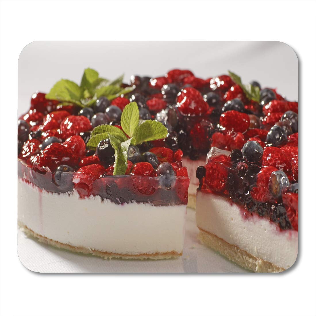 Cheesecake Fruit Chocolate Cream Cake Topped Physalis Forest Jelly ...