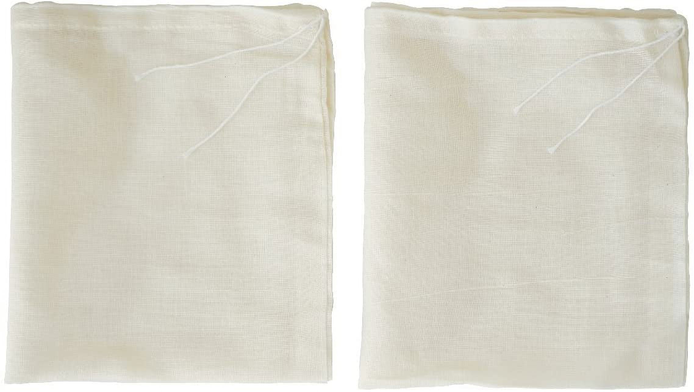 Cheesecloth Bags for Straining,Reusable Cold Brew Coffee Cheese Cloths ...
