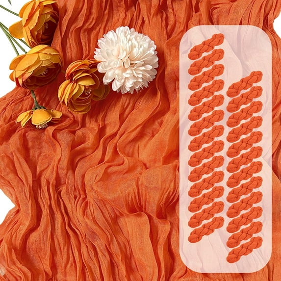 Cheesecloth Table Runner, Gauze, Semi-Sheer, Classic Style, Polyester ...