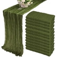 Cheesecloth Table Runner Grass Green 35" x 120" Party and Wedding Decor ...