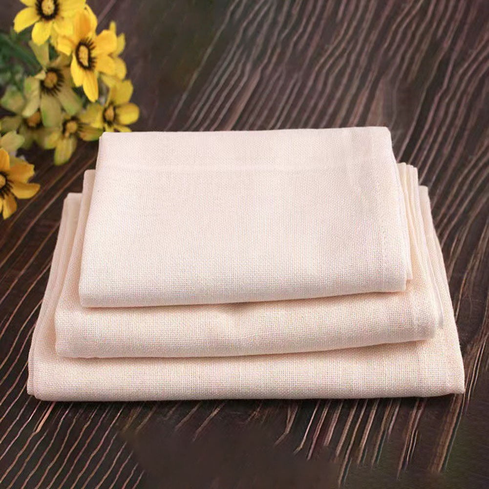 CheeseclothStrain Reusable Ultra Fine Mesh Unbleached Cotton Tofu MIlk ...
