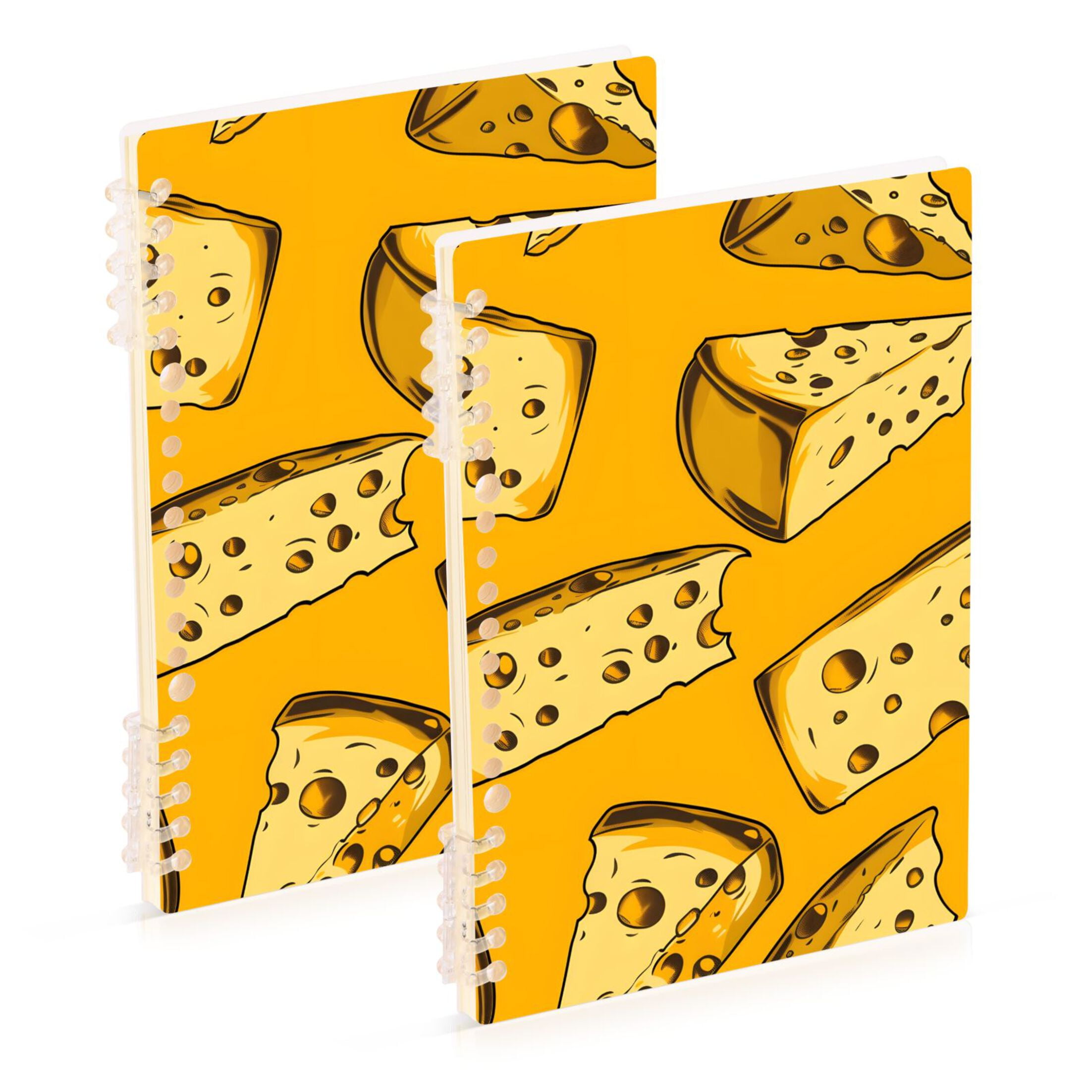 Cheeses Full Ring Binder Notebook Journey Note Diary College Ruled ...