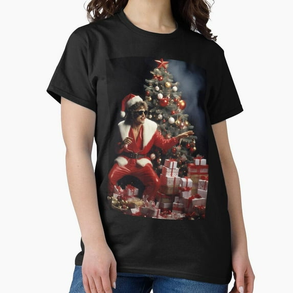 Cheesy 80s Christmas Card Man in Red Posing with Tree Retro Humor ...