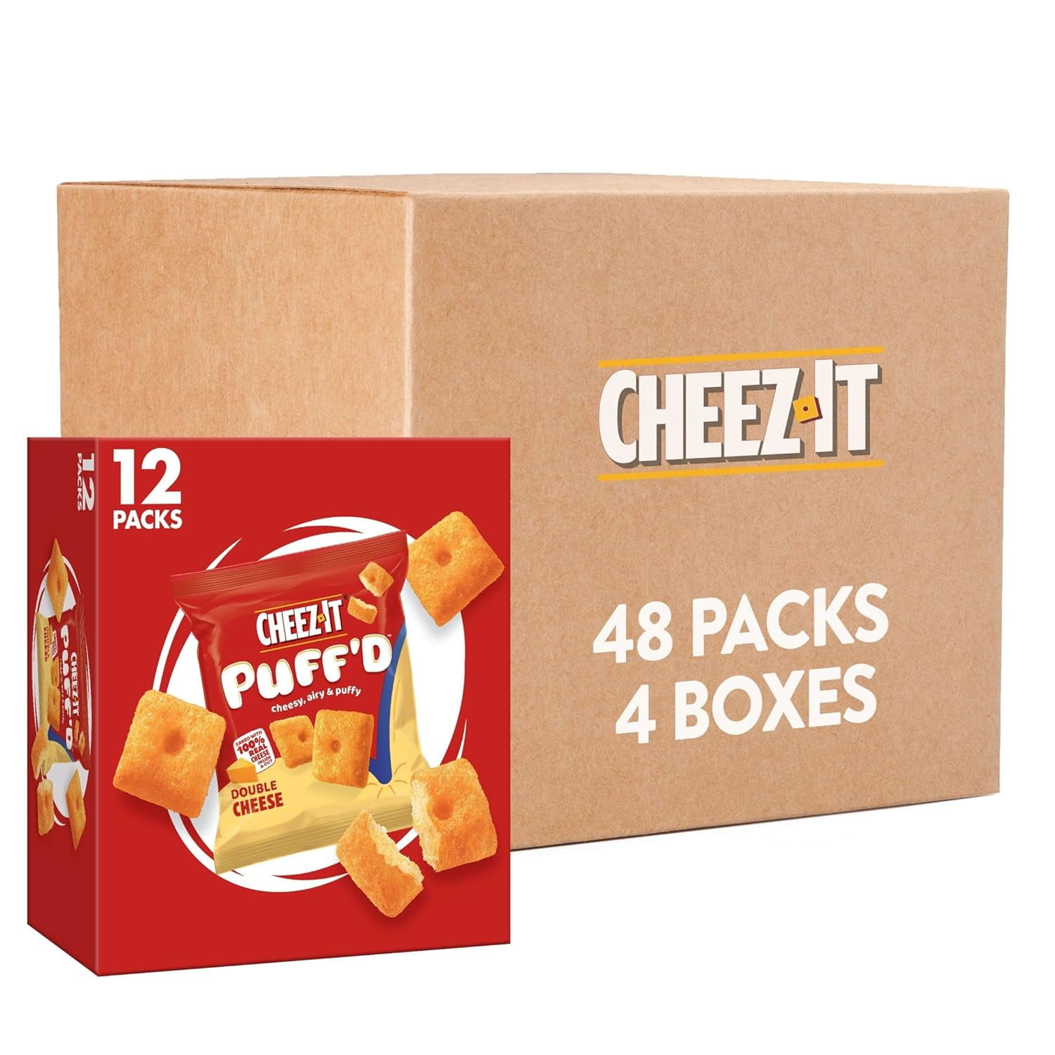 Cheesy Baked Snacks, Puffed Snack Crackers, Kids Snacks, Grab N' Go ...
