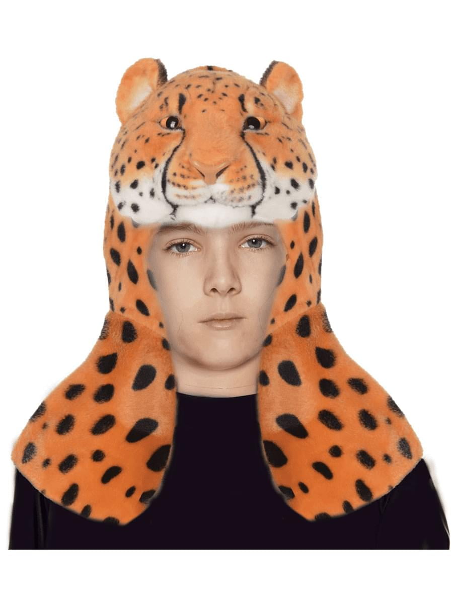 Child's Animal Heads African Cheetah Hat Costume Accessory - Walmart.com