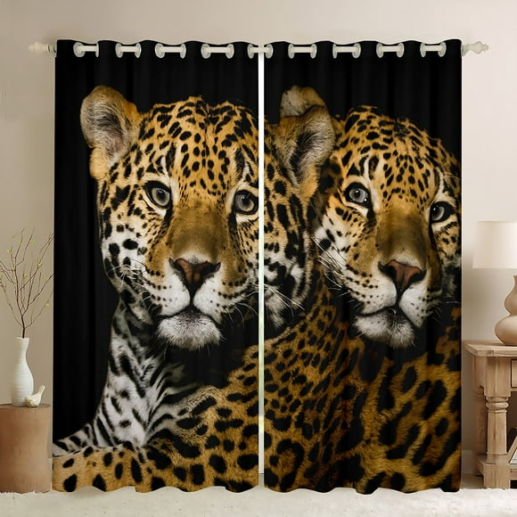 Cheetah Curtains