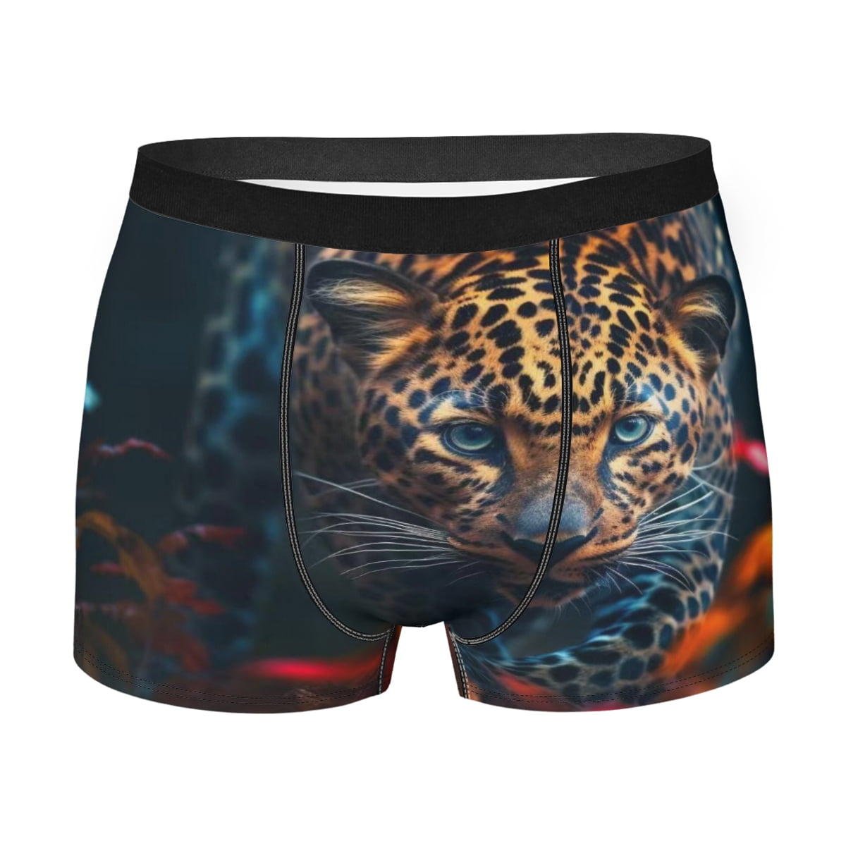 Cheetah Boxer Shorts For Man 3D Print Male Underwear Panties Briefs ...
