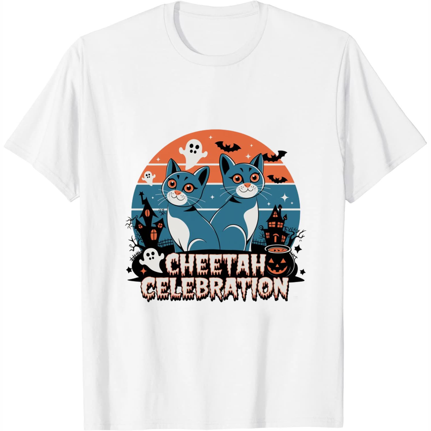 Cheetah Celebration Animal Lover Gifts Halloween Zombie Costume Scary ...