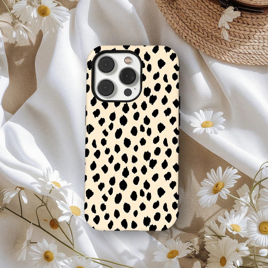 Cheetah Chic Minimal Neutral Leopard Print Classic Animal Pattern for ...