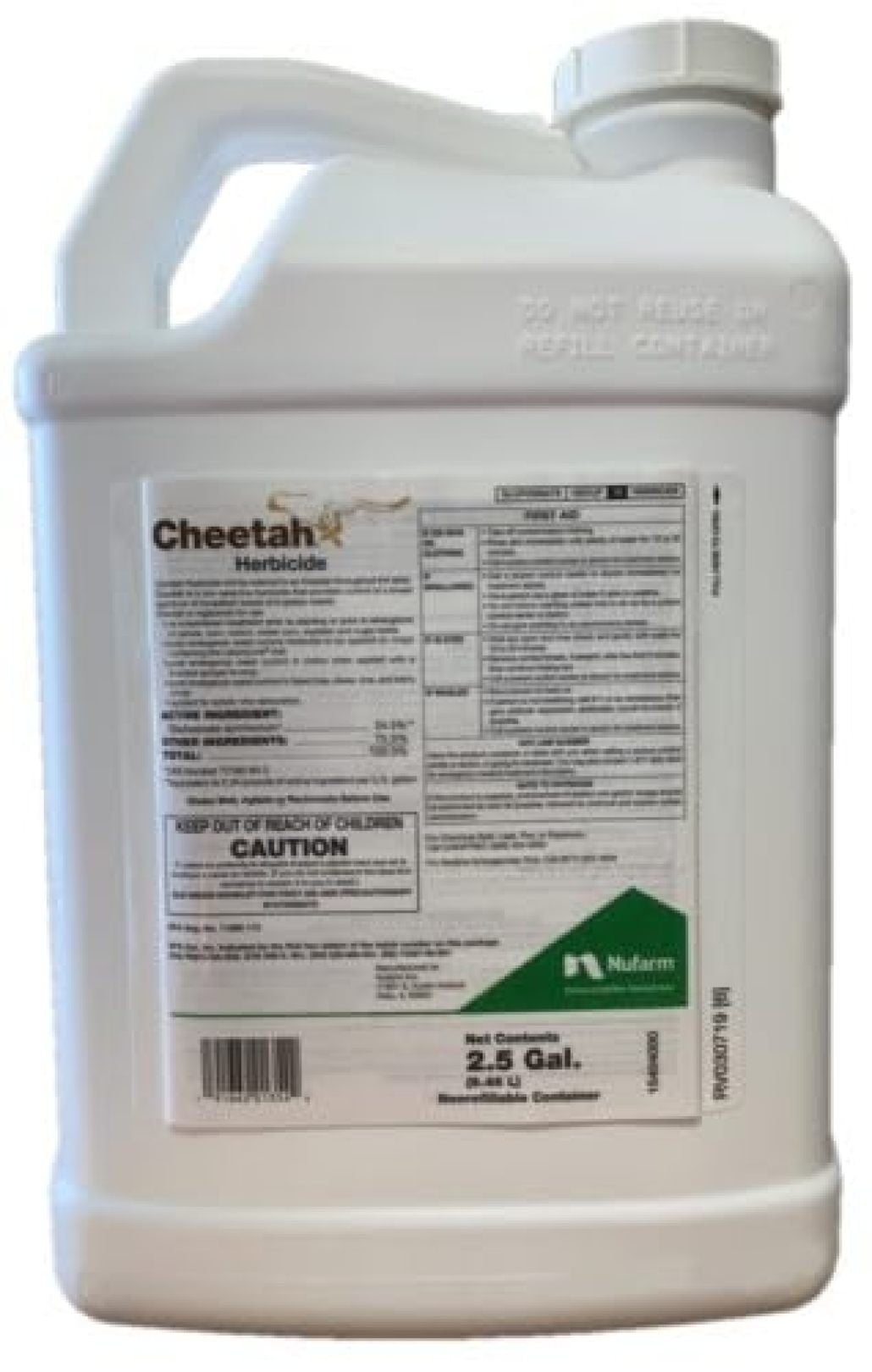 Cheetah Herbicide - 2.5 Gallon Glufosinate (Compare to Liberty, Rely ...