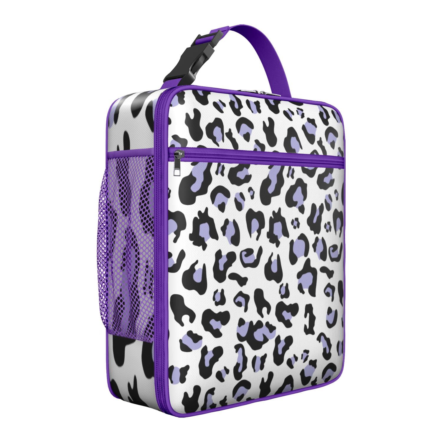Cheetah Insulated Lunch Box Student Reusable Lunch Bag Fit Most Bento ...