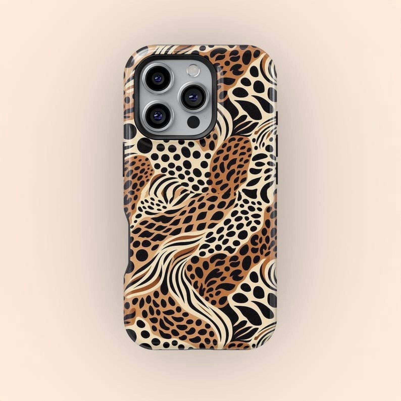 Cheetah Leopard Print Phone Case for iPhone 11 12 13 14 15 16 Pro Max ...