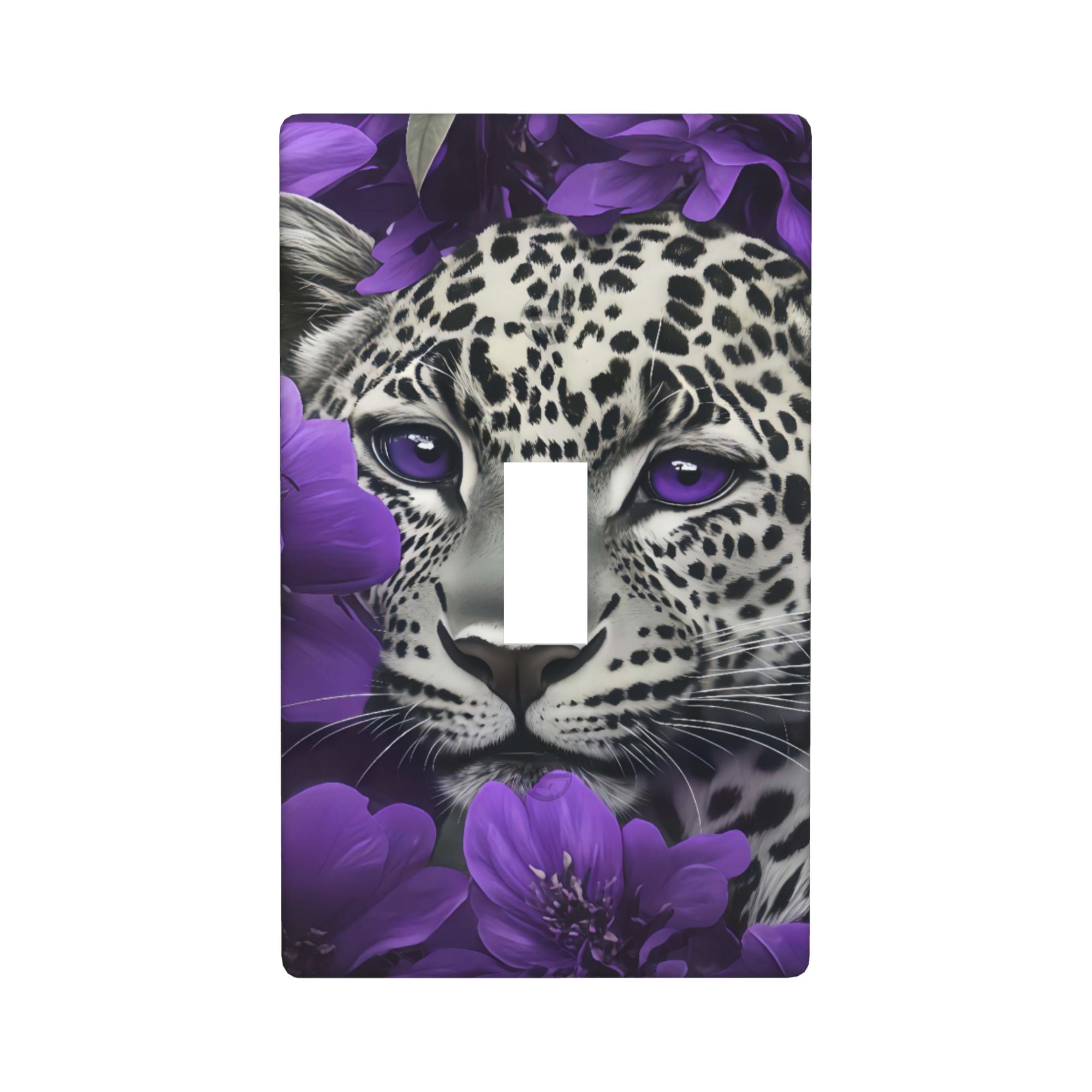Cheetah Light Switch Cover Plates Single Toggle Wall Plate Decorative 1 ...