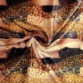 Cheetah Metallic Brush Strokes Bullet Fabric 6" Strip - Walmart.com