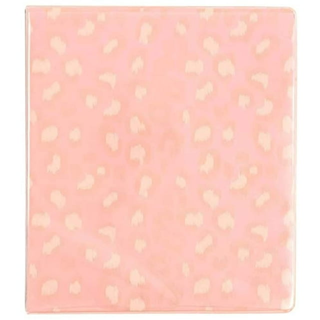 Cheetah Print 220 Sheet 1" Ring Binder Peach - Yoobi - Walmart.com