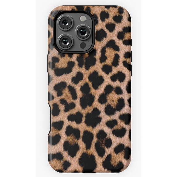 Cheetah Print Animal Pattern X2240 Phone Case Compatible with iPhone 17 ...