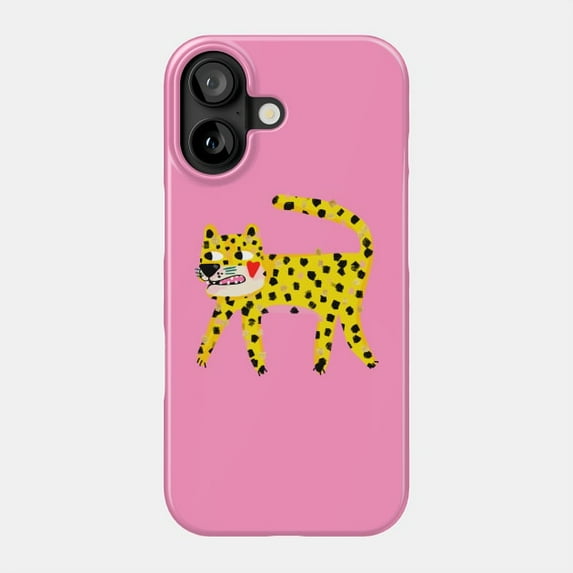 Cheetah Print Big Cat Animal Pattern Phone Case for Apple iPhone 11-17 ...