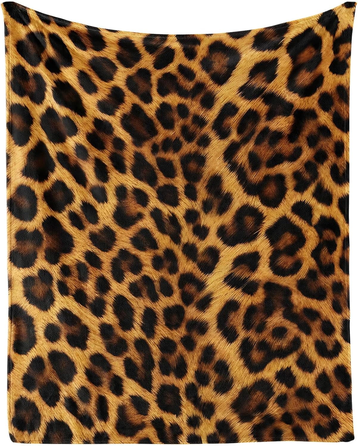 Cheetah Print Blanket, Flannel Cool Cheetahs Themed Throw, Soft Nap ...