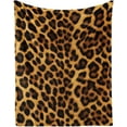 Cheetah Print Blanket, Flannel Cool Cheetahs Themed Throw, Soft Nap ...