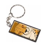 Cheetah Safari Big Cat Keychain Key Chain Ring - Walmart.com
