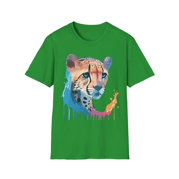 Cheetah Shirt, Shirt with Cheetah, Cheetah Tee, Shirt with Animals ...