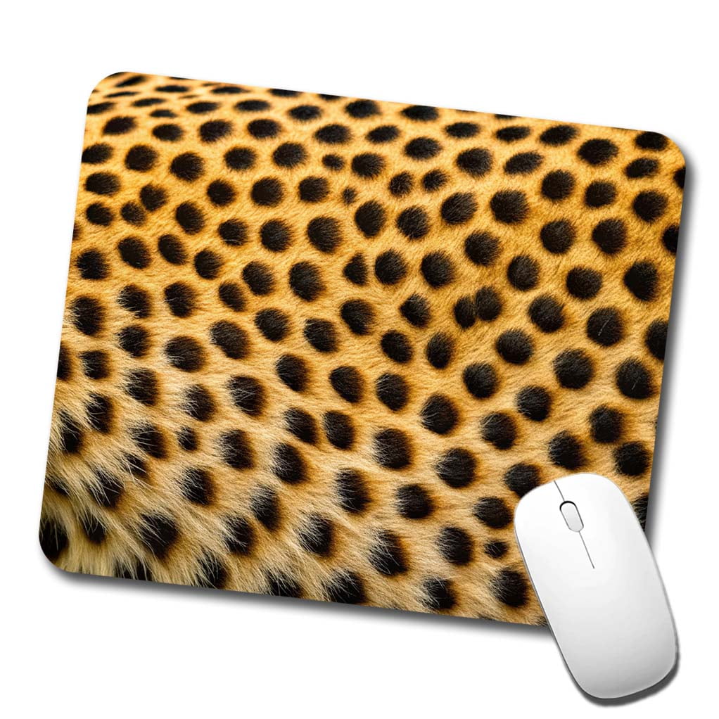 Cheetah Spots Fur Pattern Mouse Pad Low Profile Gaming Mat - Walmart.com
