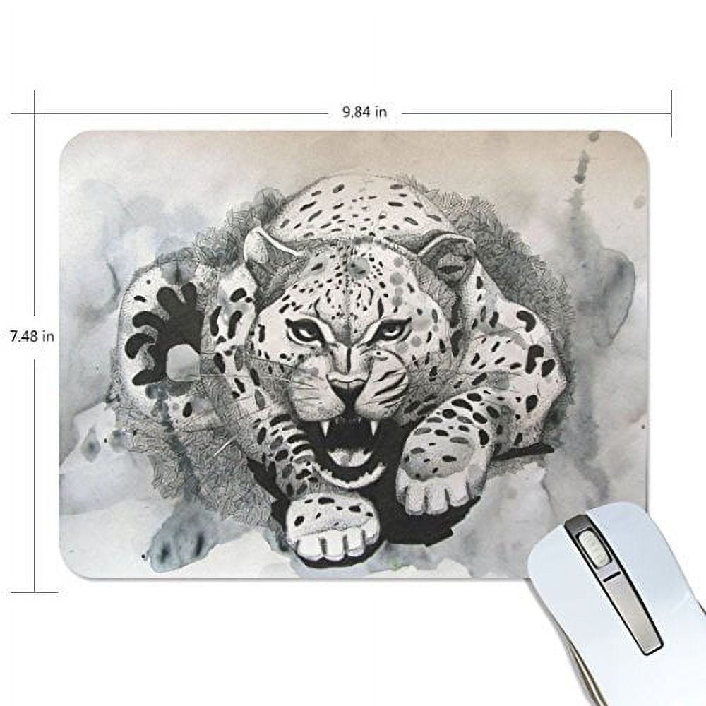 Cheetah Watercolor Mouse pads Gaming Mouse Pad 9.84x7.87 inches ...