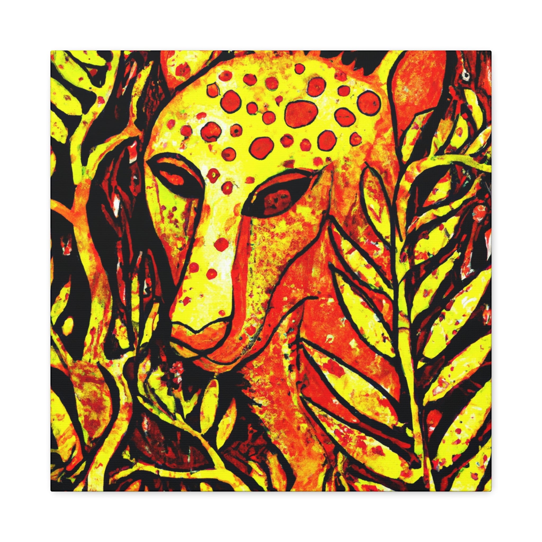 Cheetah in Steampunk - Canvas - Walmart.com