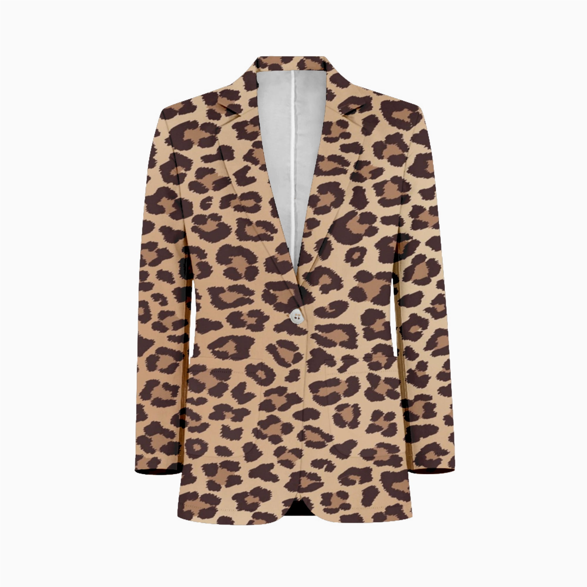 Cheetah print Leopard print Men Blazers Slim Clothing Summer Jacket Man ...