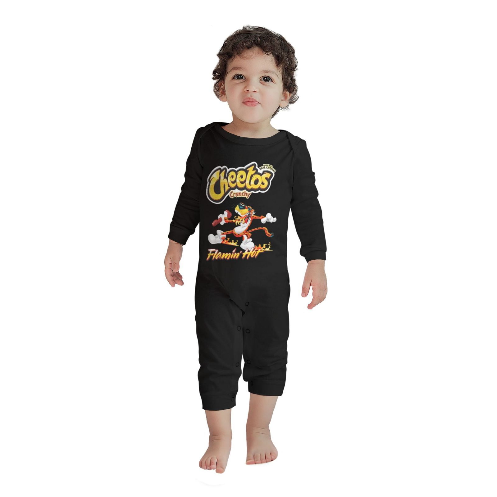 Cheetos Baby Crawler Boy Girl Rompers Bodysuit Long Sleeve Jumpsuit ...