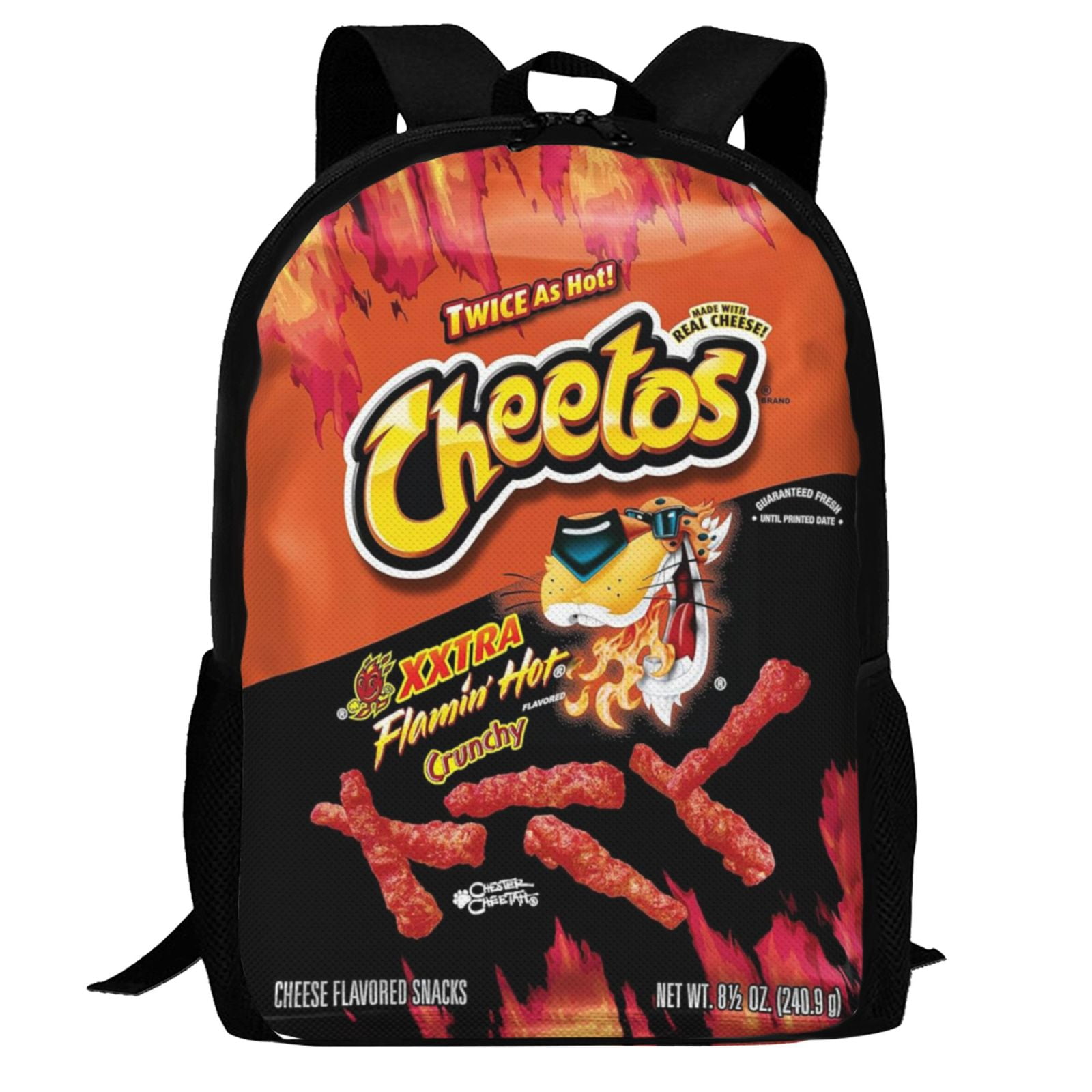 Cheetos Backpack, 3d Printed Laptop Backpack, Water Resistant Computer ...