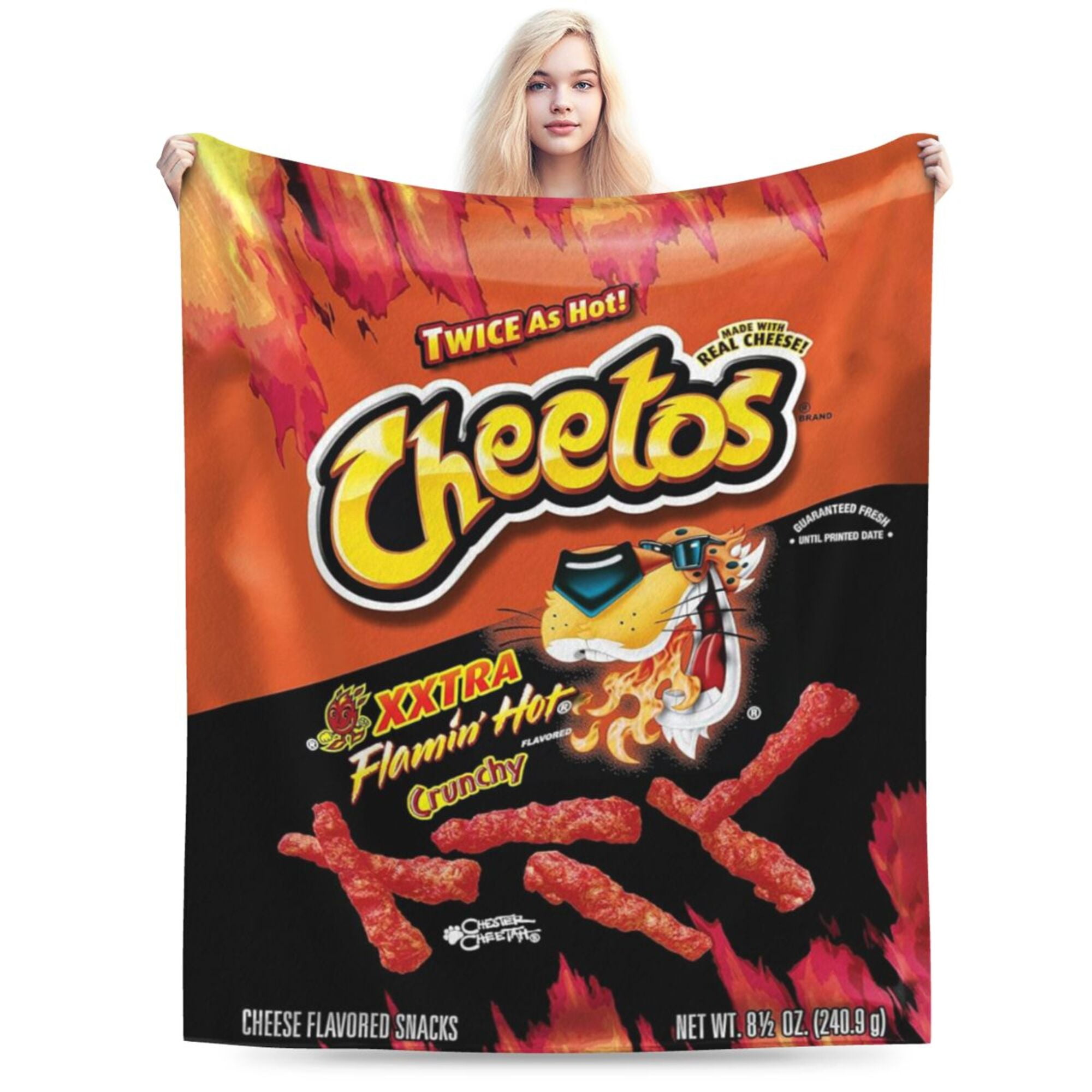 Cheetos Blanket, Super Soft Throw Blanket For Couch Sofa Bed, Cozy ...
