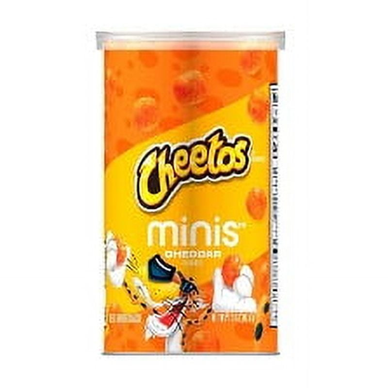 Cheetos Cheese Flavored Snacks Mellow Cheddar Minis ,(1PACK) - Walmart.com